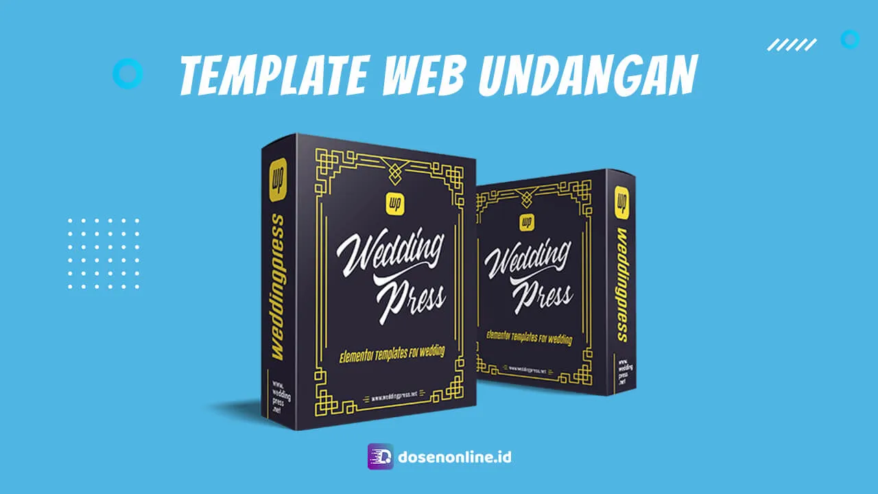 WeddingPress : 57+ Template Web Undangan Pernikahan