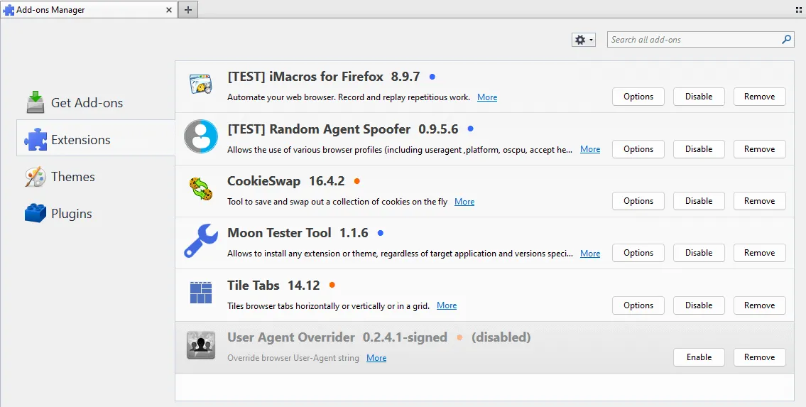 Cara Install iMacros di Browser Pale Moon + Extension Siap Pakai