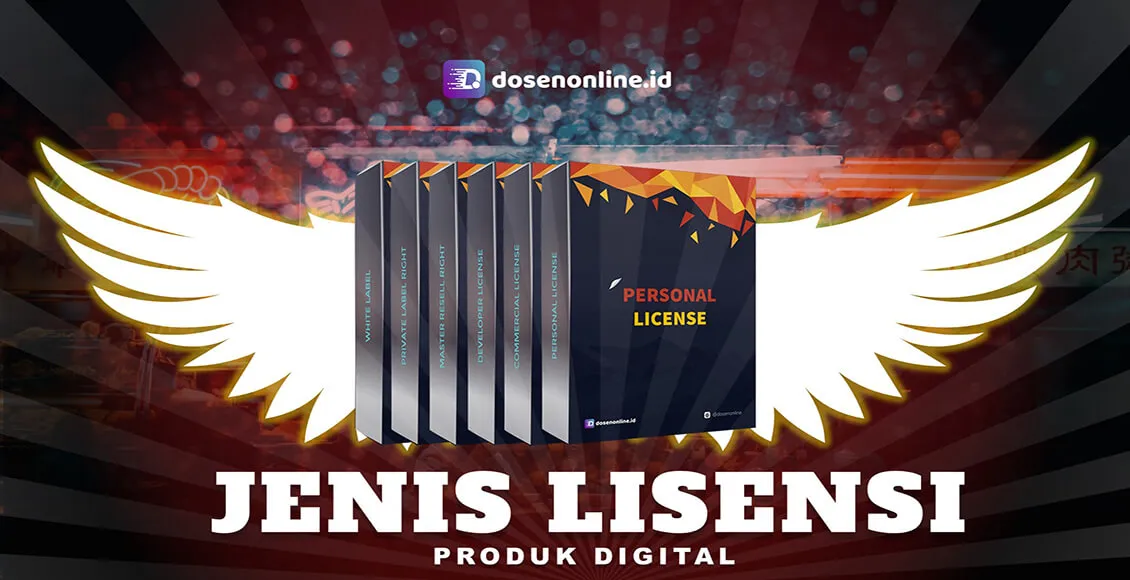 √ 6 Jenis Lisensi Produk Digital di Indonesia - Dosen Online