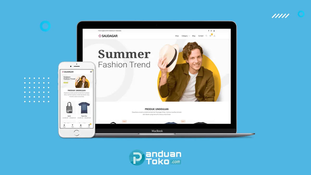 Saudagar WP : Template Toko Online dengan Fitur Lengkap
