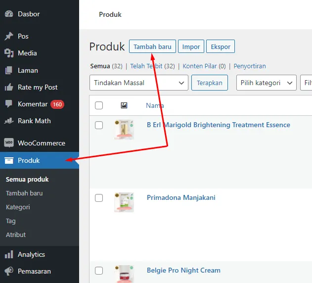 Cara Menambah Produk di Woocommerce Terbaru 2023